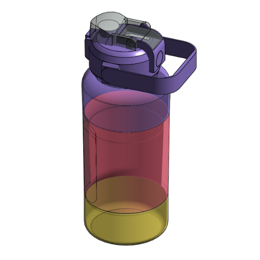 Garrafa de Água 2L Garrafa Bebida | Os Reviteiros Premium